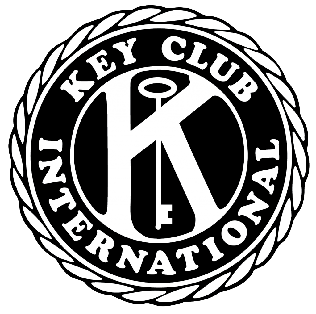 Key Club seal – black | Key Club